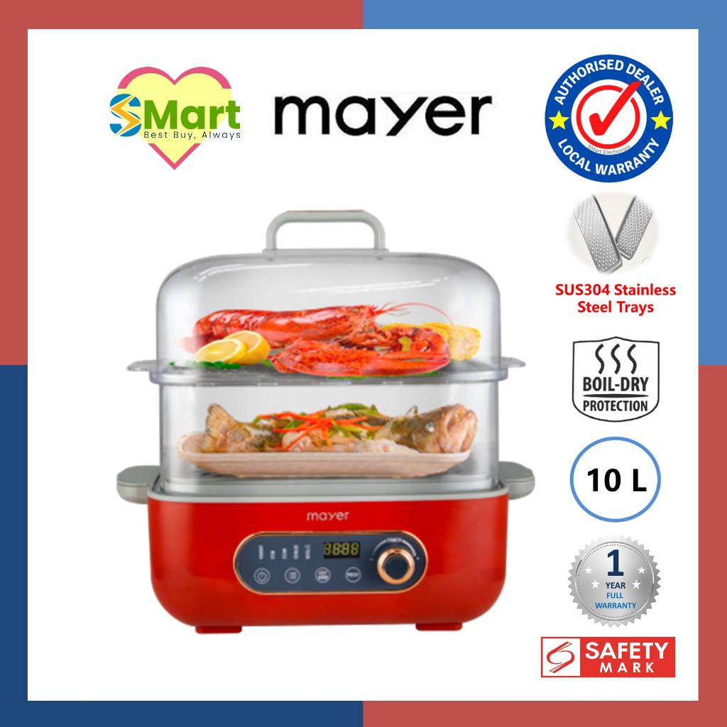 Mayer 10L Digital Food Steamer [MMFS10] | Shopee Singapore