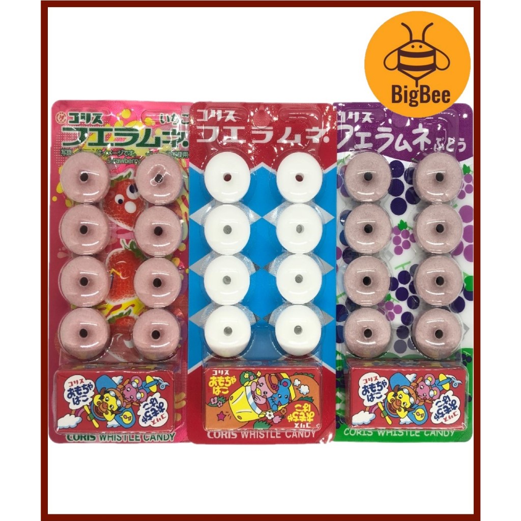 Coris Whistle Candy - 22g/pkt Grape / Strawberry / Soda Coris Wheel ...