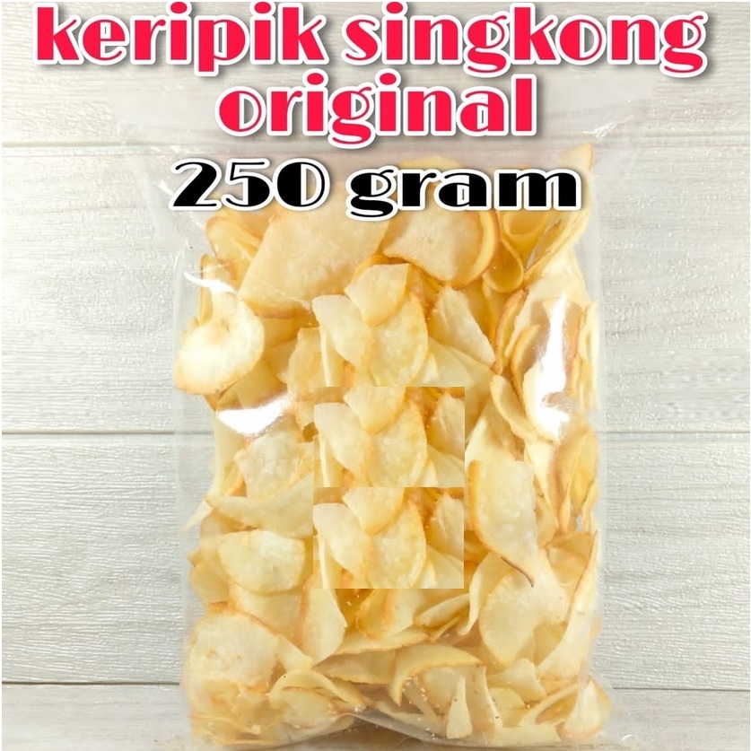 Keripik Singkong Asin 250 gr/ CASSAVA CHIP SALT ORIGINAL / Grill ...