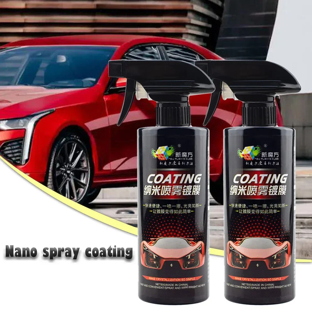 [SG Stock] Ceramic Car Coating 500ML 9H Nano Liquid Glass Plated ...