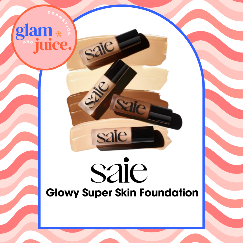 🎀 [saie] Glowy Super Skin Foundation Weightless Press In Serum