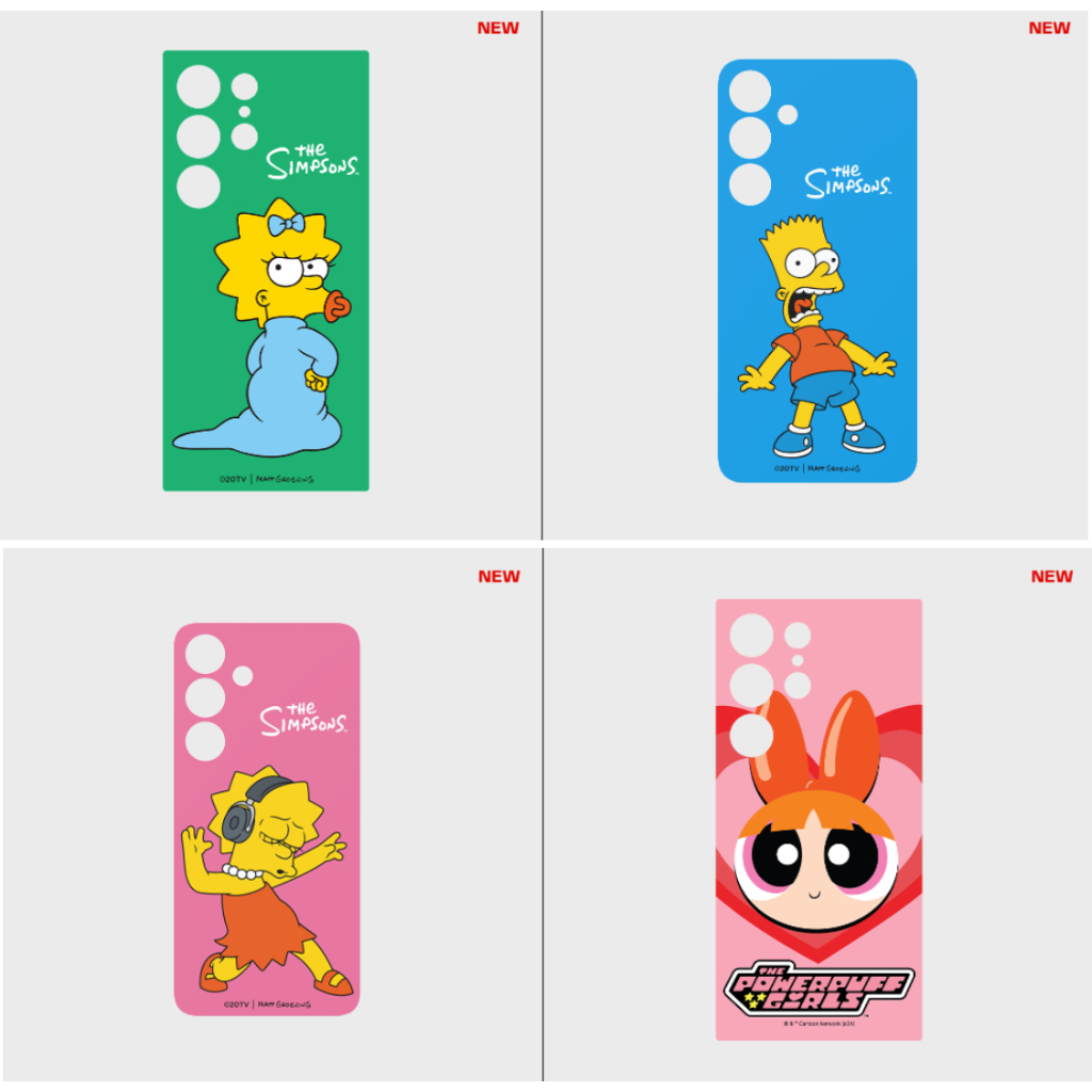 Simpsons Powerpuff girls Harry Potter hogwarts flip suit card for ...
