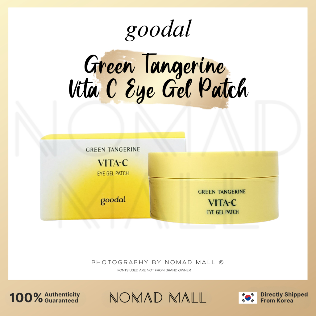 [GOODAL] Green Tangerine Vita C Eye Gel Patch | Shopee Singapore