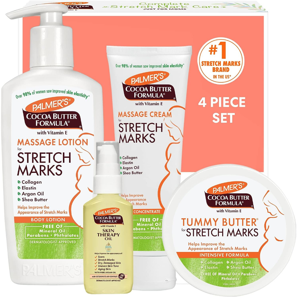 Palmer's Cocoa Butter Formula Complete Stretch Mark and Pregnancy Skin ...