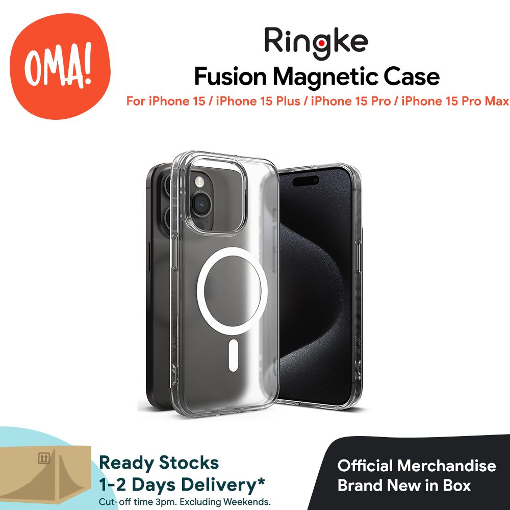 RINGKE Fusion Magnetic Apple iPhone 15 / iPhone 15 Plus / iPhone 15 Pro ...