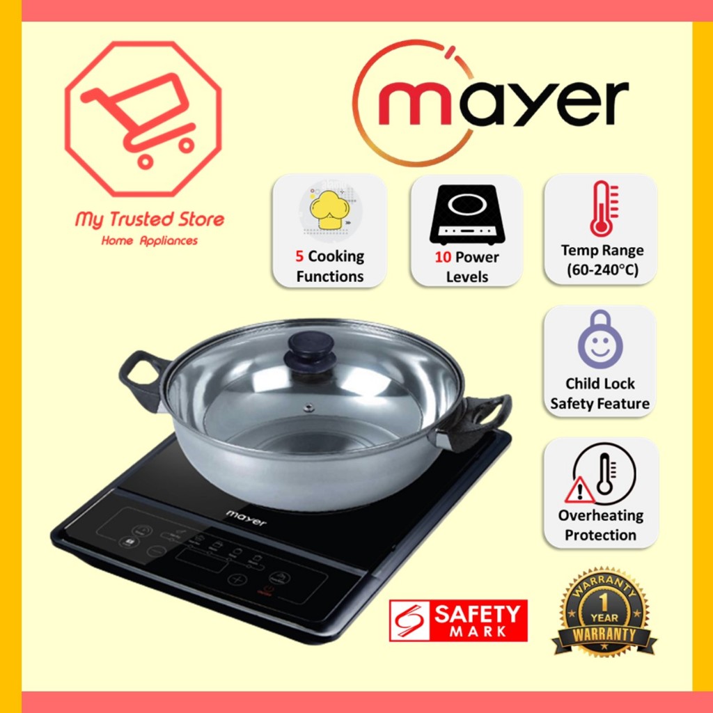Mayer (MMIC2001 / MMIC2050) Induction Cooker *FOC POT* | Shopee Singapore