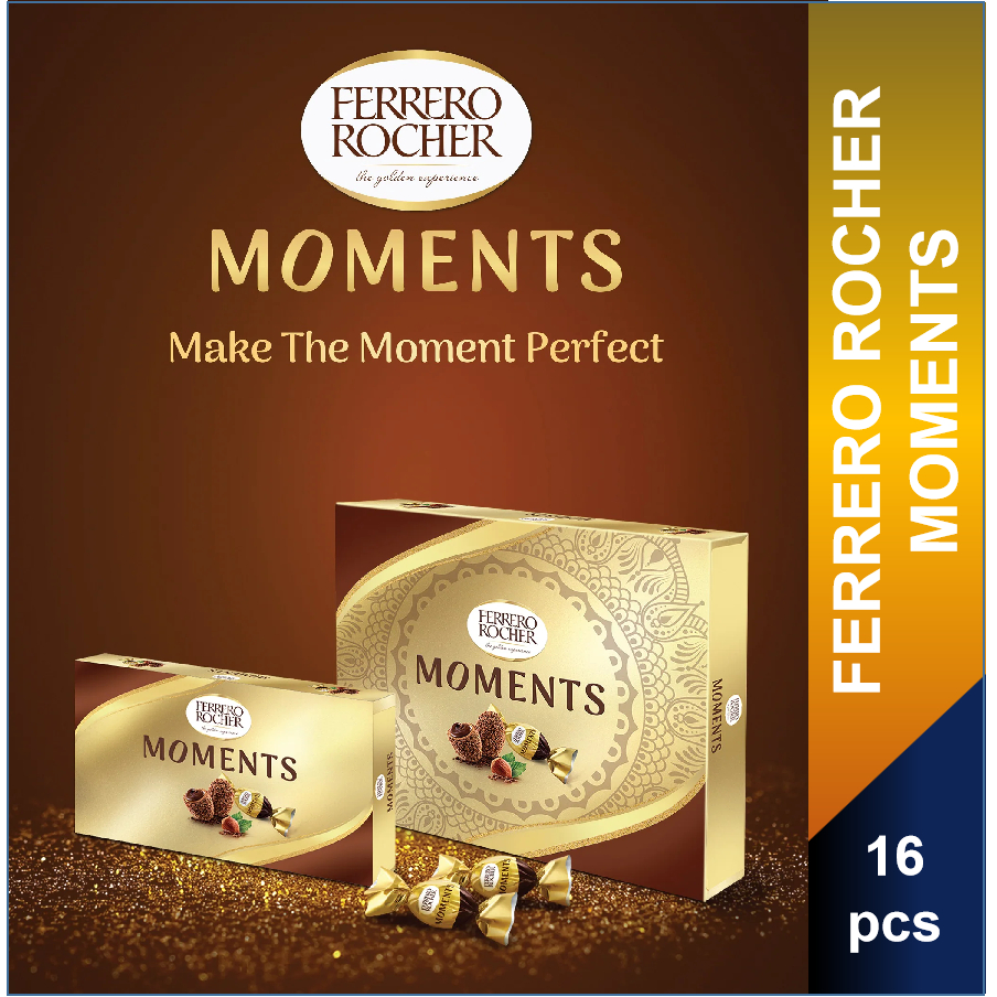 Ferrero Rocher Moments - 16pcs Gift Box | Shopee Singapore