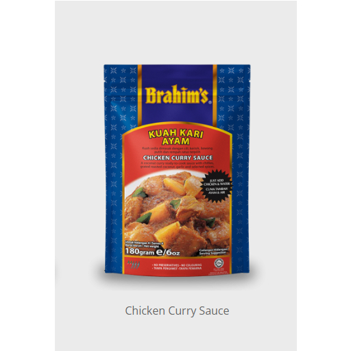 BRAHIM’S COOKING SAUCES / KUAH LAUT / SEDIA DIMAKAN / 180G / BRAHIM'S ...