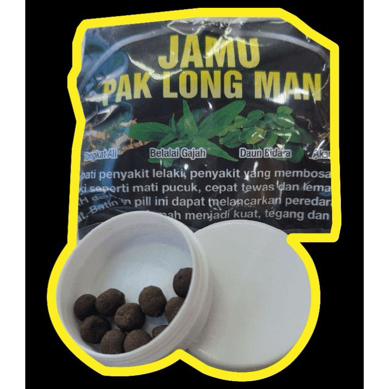 Jamu Pak Long Man Original (HQ)100% | Shopee Singapore