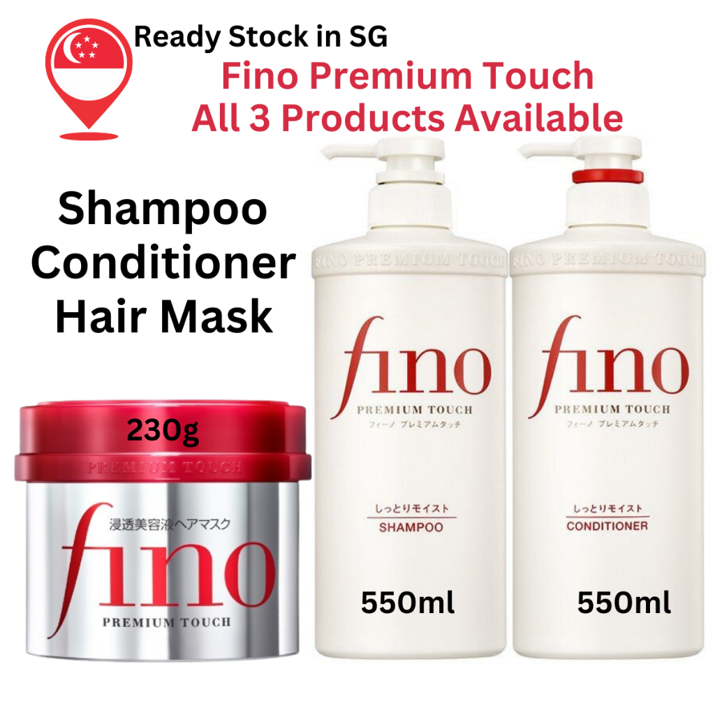 Fino Premium Touch Hair Mask Shampoo Conditioner | Shopee Singapore