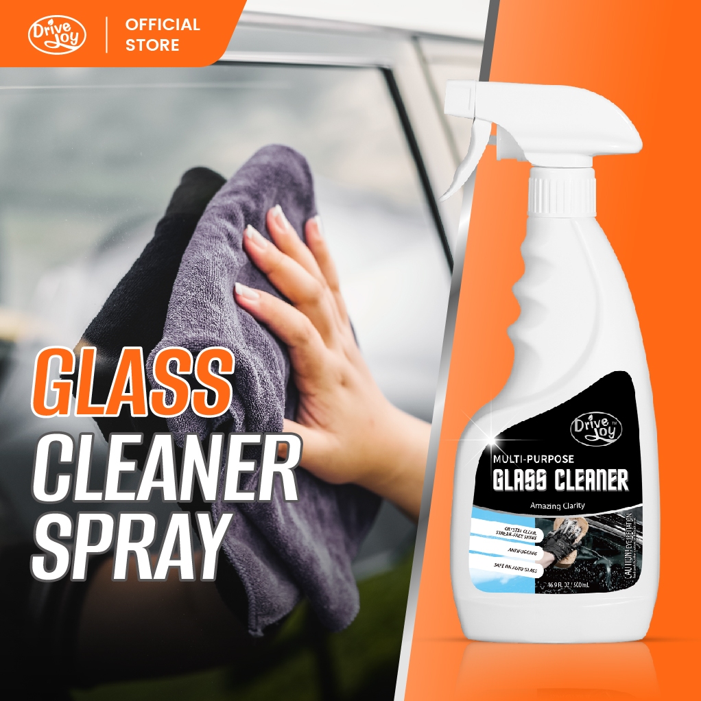 DriveJoy™ 500ml Premium Car Glass Cleaner Spray for Auto and Home ...