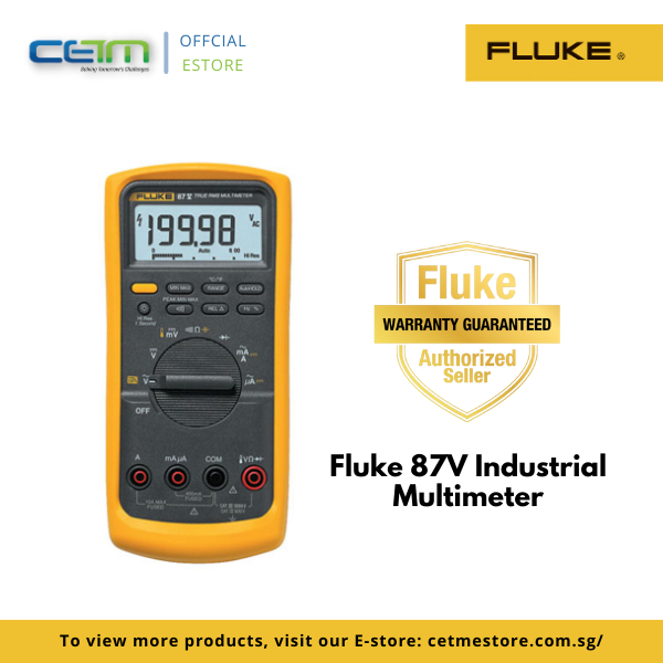 Fluke 87V Industrial Multimeter | Shopee Singapore