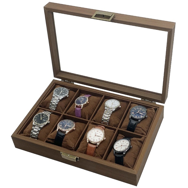 STARZ - 100 Models , 3 to 24 Slots PU or Wooden Watch Boxes Organizer ...