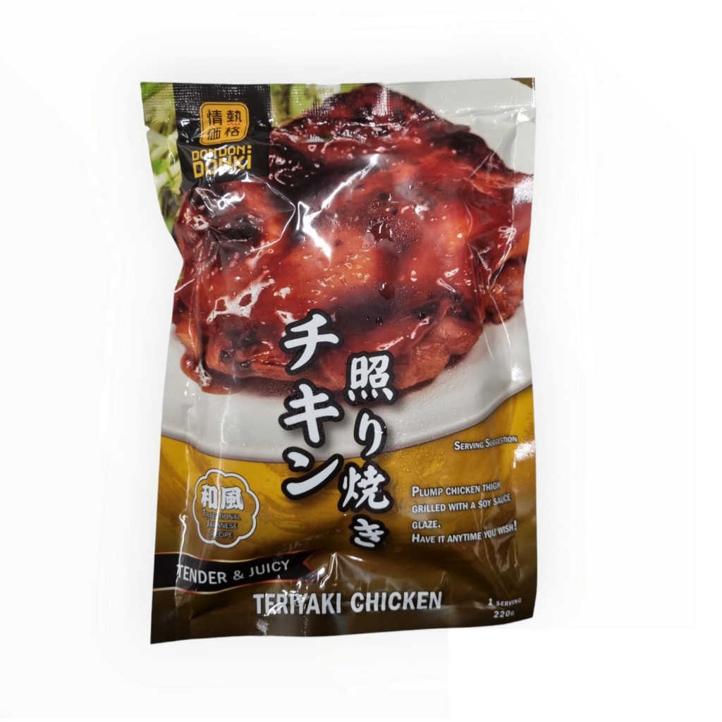 [DONKI]Frozen Ready-To-Eat Teriyaki Chicken 220G | Shopee Singapore