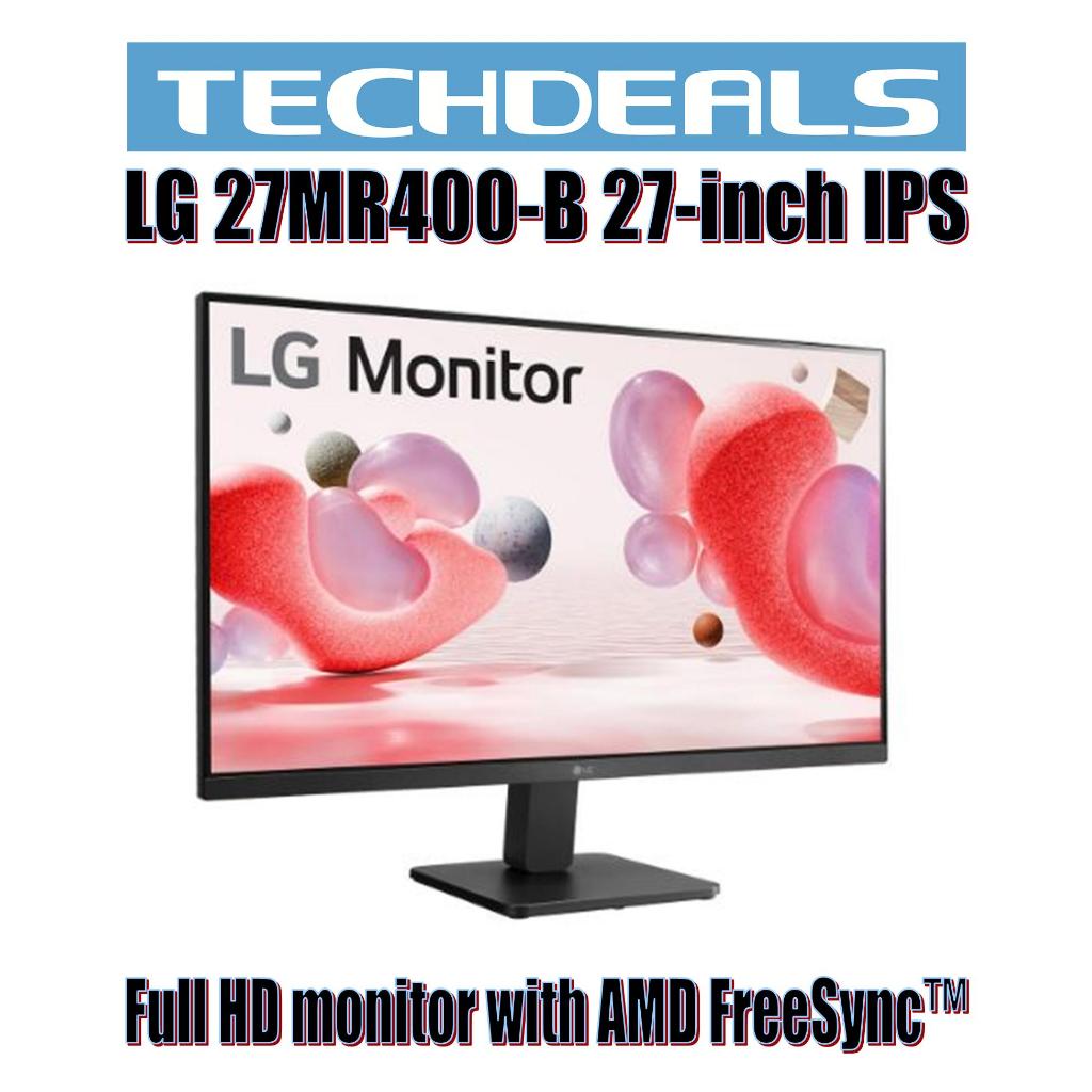 LG 27MR400-B 27-inch IPS Full HD monitor with AMD FreeSync | Shopee ...
