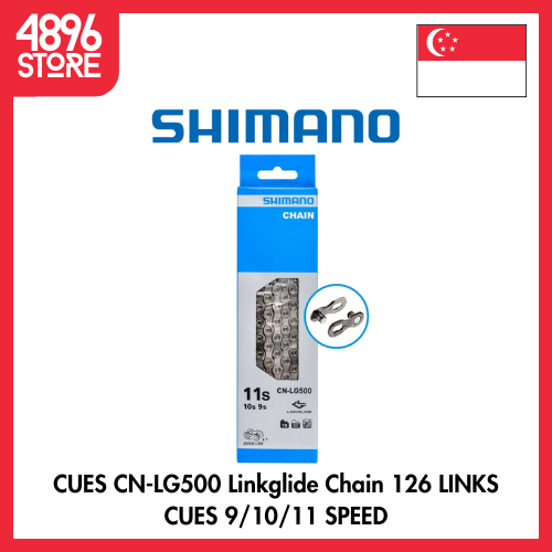 SHIMANO QUICK-LINK CHAIN CN-LG500 LINKGLIDE 9-/10-/11-SPEED Touring ...