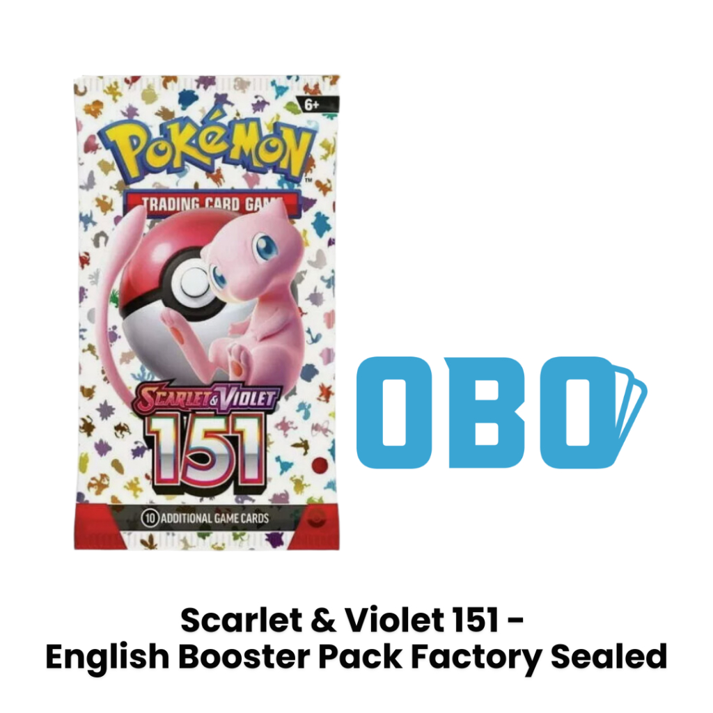Pokemon Scarlet & Violet 151 - English Booster Pack Factory Sealed ...