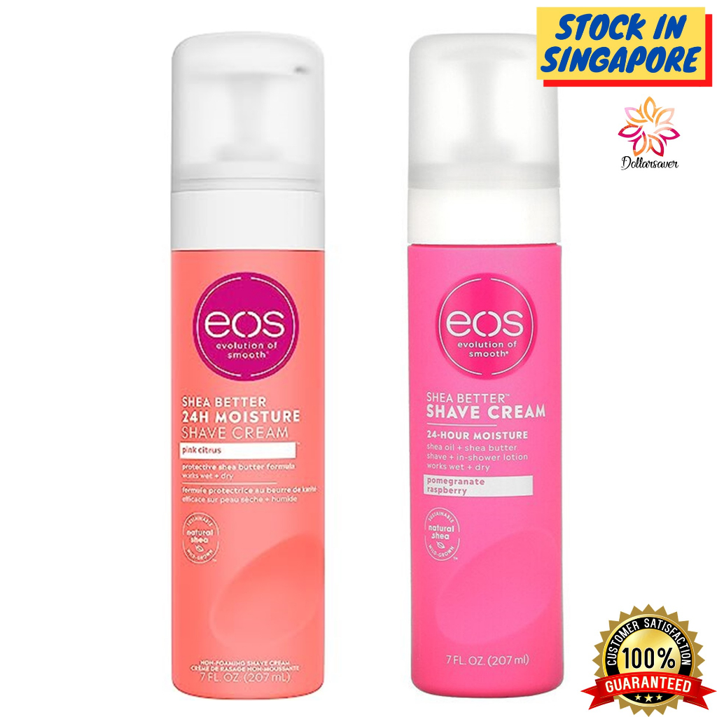 EOS shave cream pomegranate raspberry shave cream | Shopee Singapore