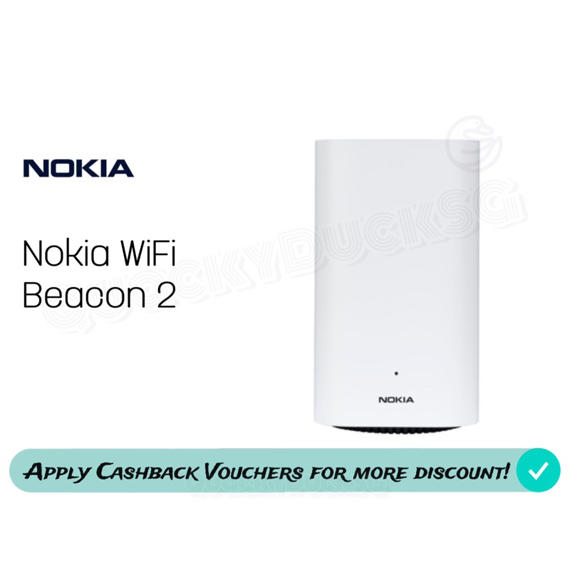 🔥READY STOCK🔥Nokia WiFi Beacon 2 - WiFi 6 Mesh Home Network Router ...