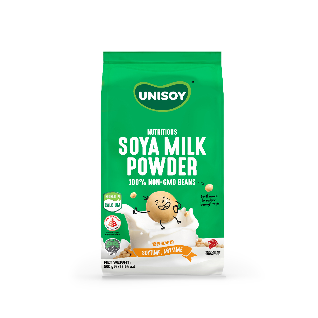 Bundle 3 UNISOY Nutritious Soy Milk Powder - No Cane Sugar | Low Sugar ...