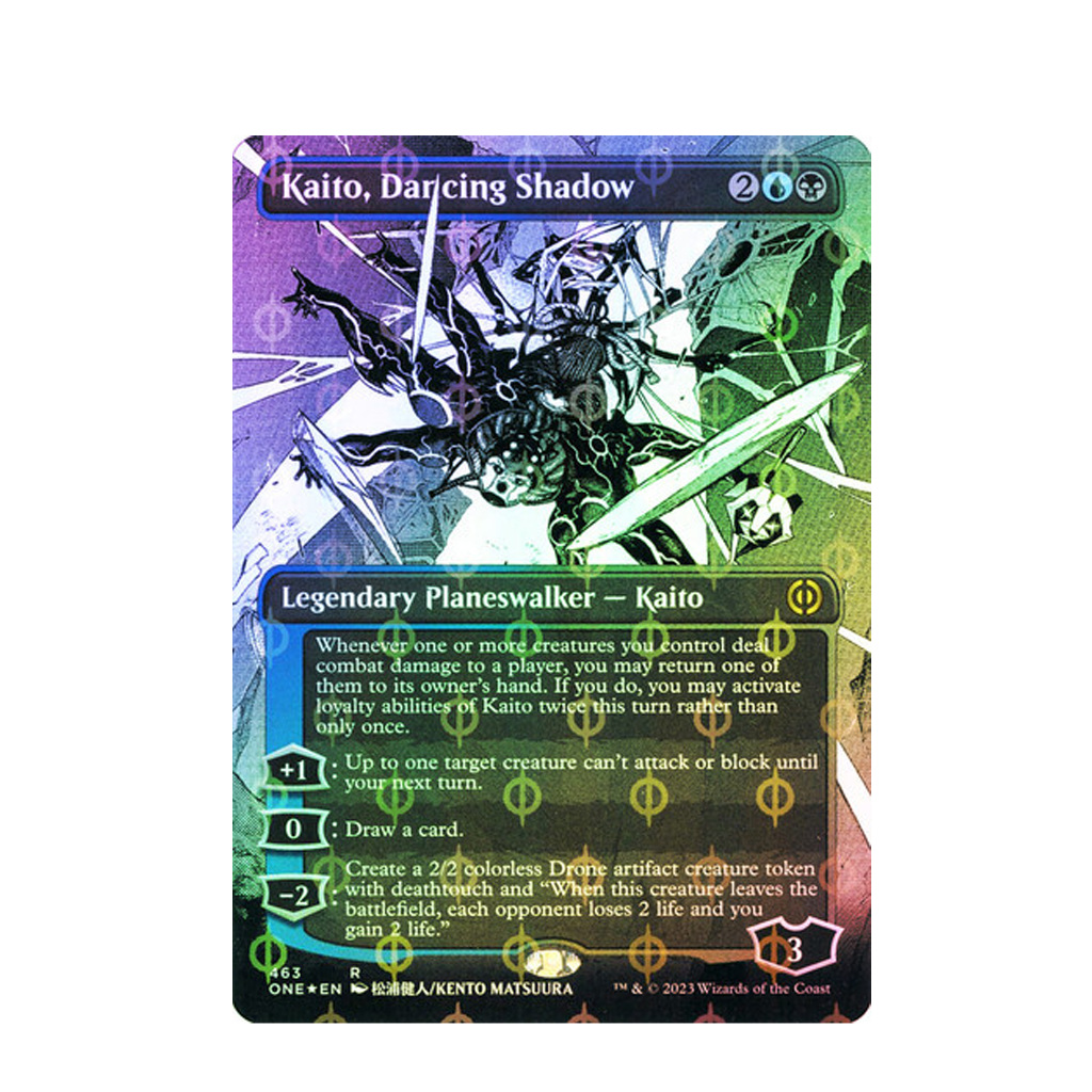 Magic The Gathering - Kaito, Dancing Shadow Card (Phyrexia: All Will Be ...