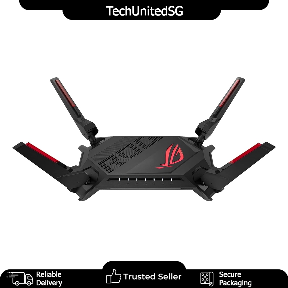 ASUS ROG Rapture GT-AX6000 Dual-Band WiFi 6 Extendable Gaming Router ...