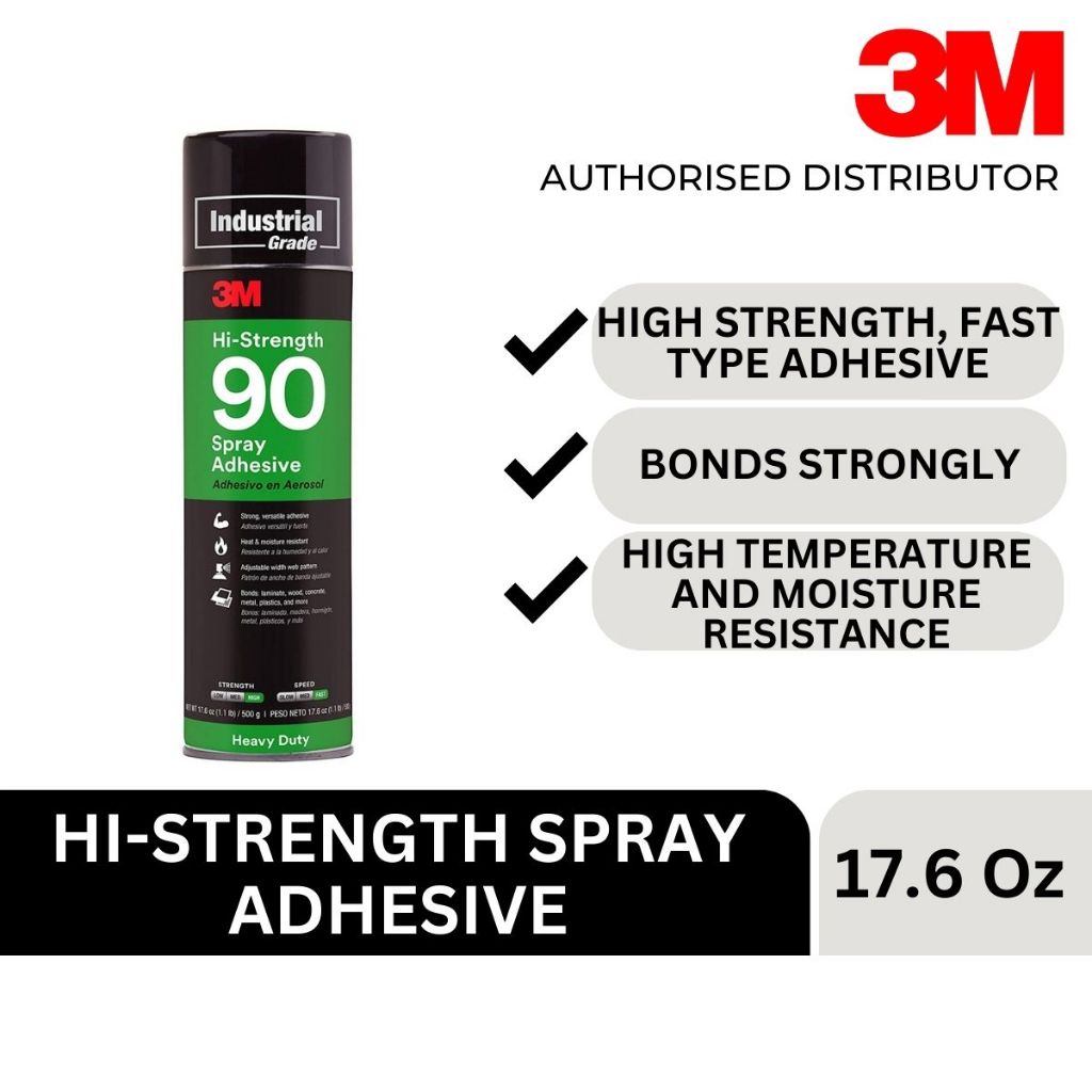 3M Hi-Strength 90 Spray Adhesive 24 Fl. Oz | Shopee Singapore