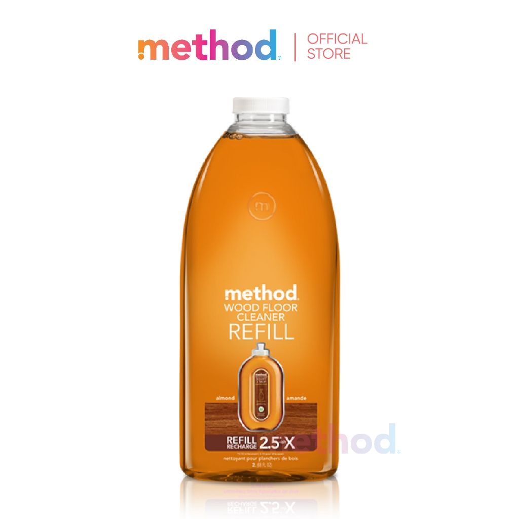 Method squirt + mop wood floor cleaner refill – almond 2L | Shopee ...