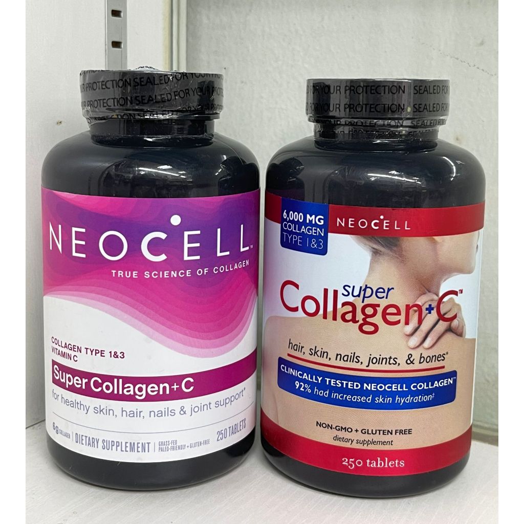 NEOCELL Super Collagen + C l Super Collagen 6000mg Type 1 & 3 (250 Tablets) [SG] | Shopee Singapore