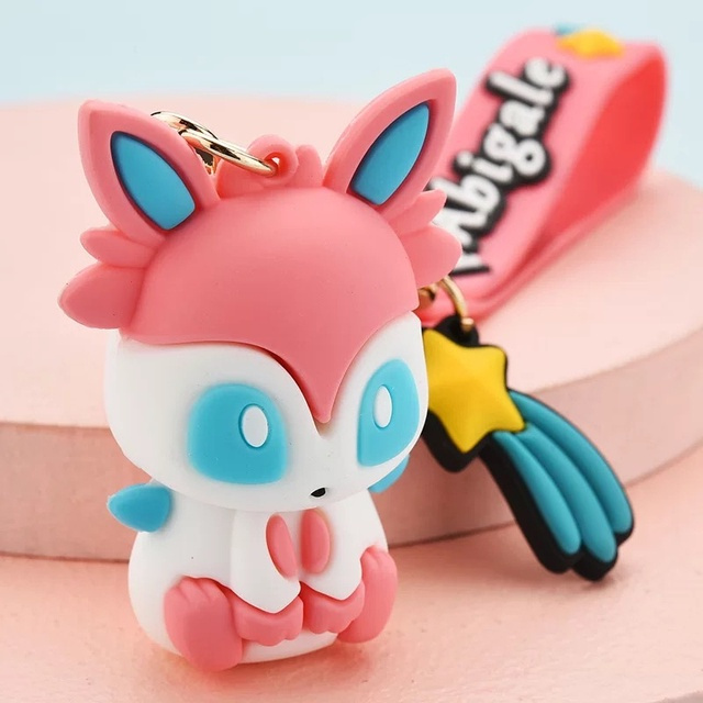 🔥 SG Local Stock 🔥 Pokemon Sylveon Keychain | Shopee Singapore