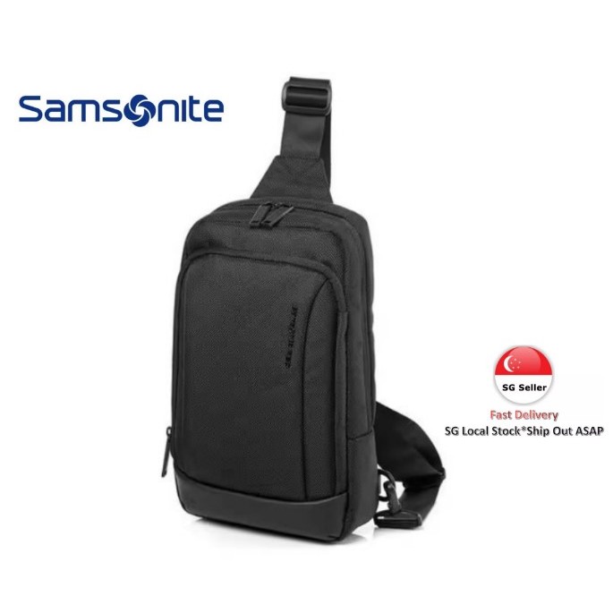 Samsonite Red carry on bag, chest bag, crossbody backpack, single ...
