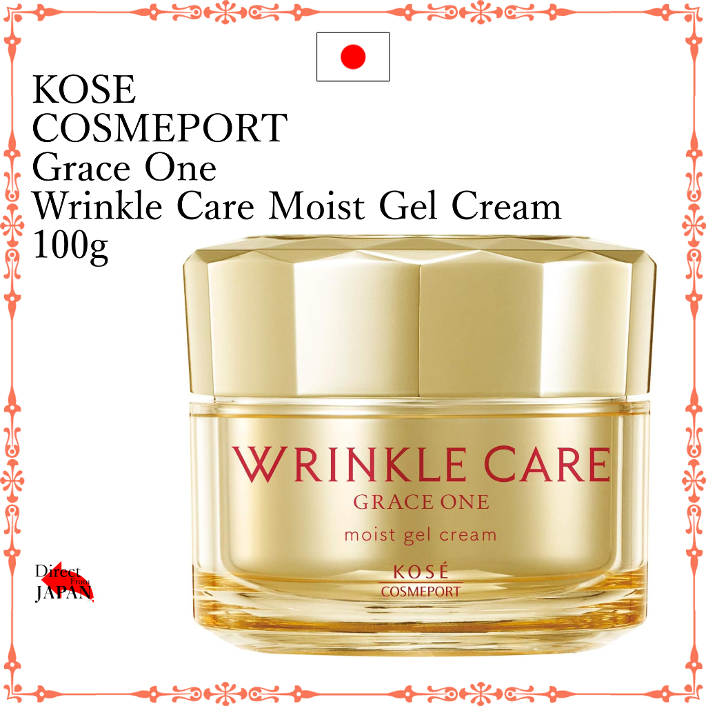 KOSE COSMEPORT Grace One Wrinkle Care Moist Gel Cream 100g | Shopee Singapore