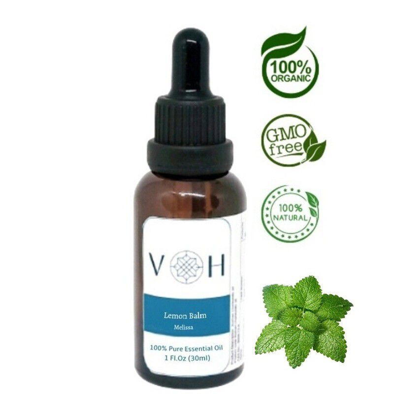 Melissa(lemon balm) essential oil 30ml, 100% pure,GC/MS Tested, ISO ...