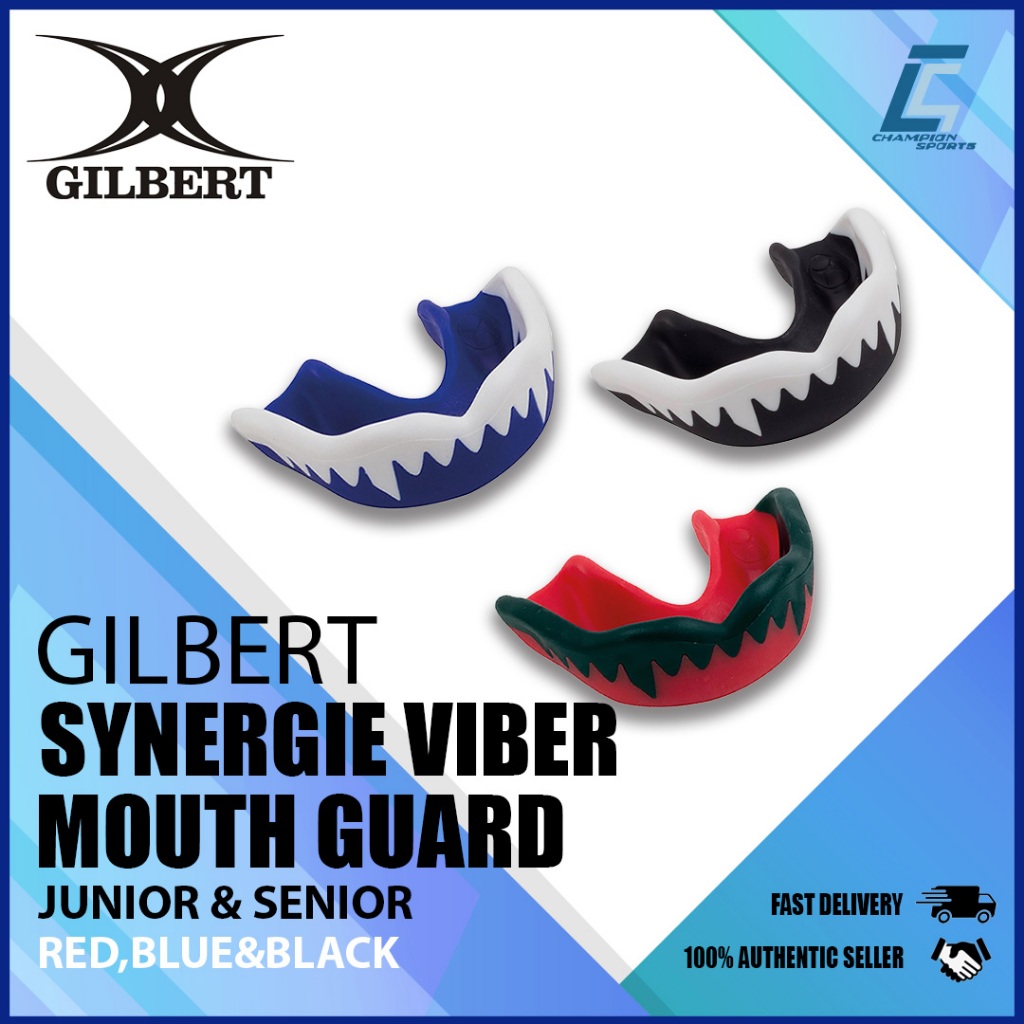Gilbert Synergie Viper Mouth Guard (Junior & Senior) (GIL15P001/002 ...