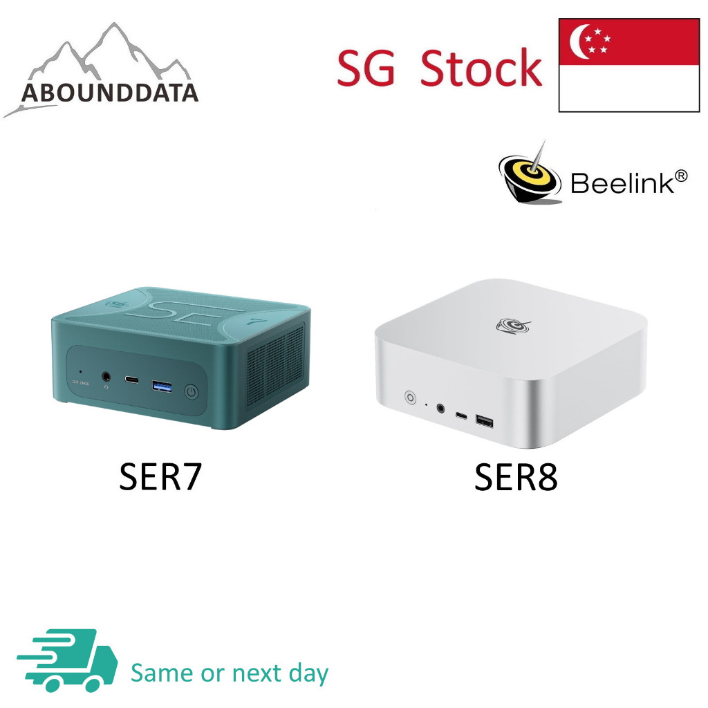 Beelink SER7 7840HS, SER8 8845HS or 8745HS mini PC, Ryzen 7 processor | Shopee Singapore