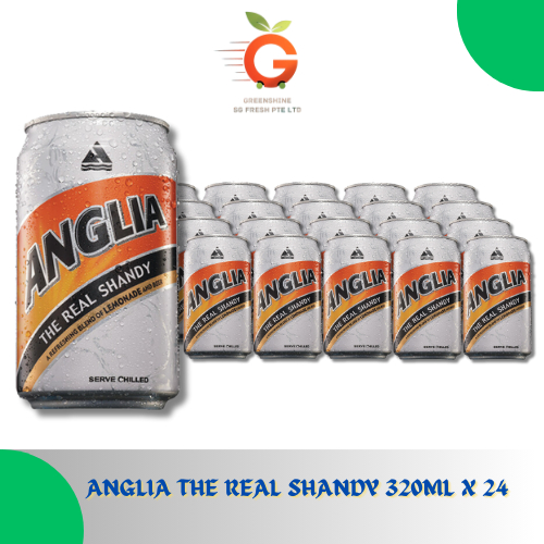 [GreenshineSg] Anglia The Real Shandy 320ml x 24 | Shopee Singapore