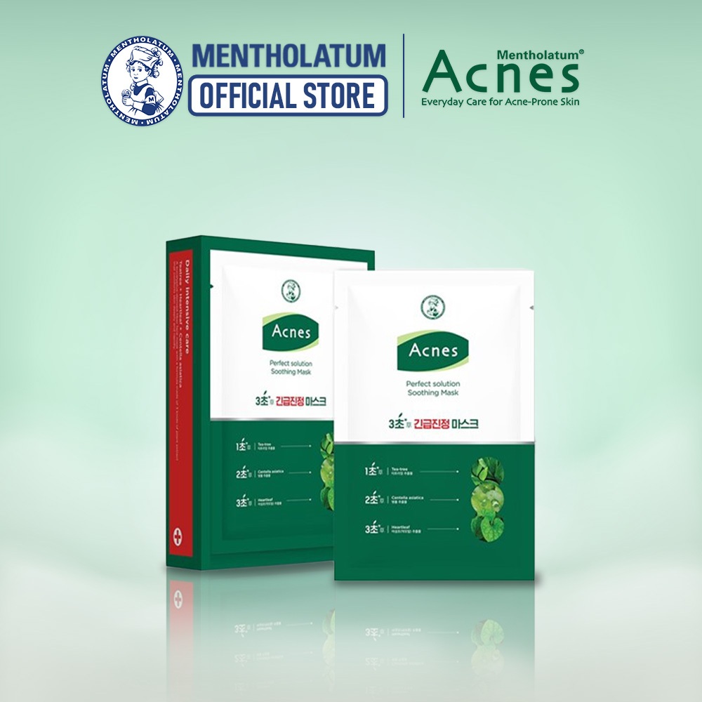 Acnes Perfect Solution Soothing Mask 10s | Shopee Singapore