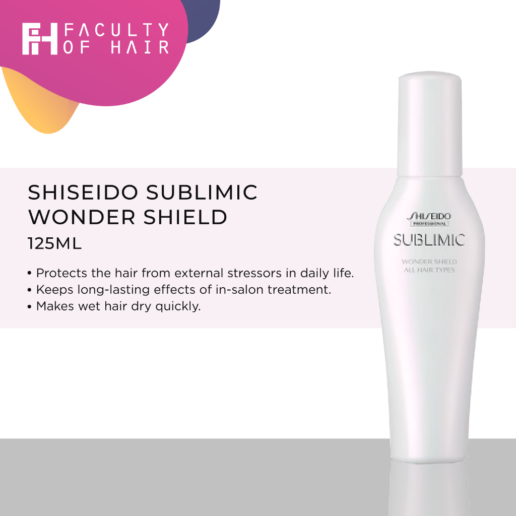 Shiseido Sublimic Wonder Shield (125ml) | Shopee Singapore