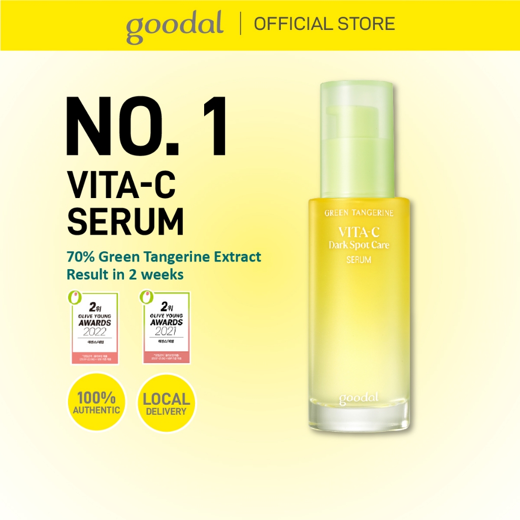 [GOODAL] Green Tangerine Vita C Dark Spot Care Serum 40ml (Vitamin C ...