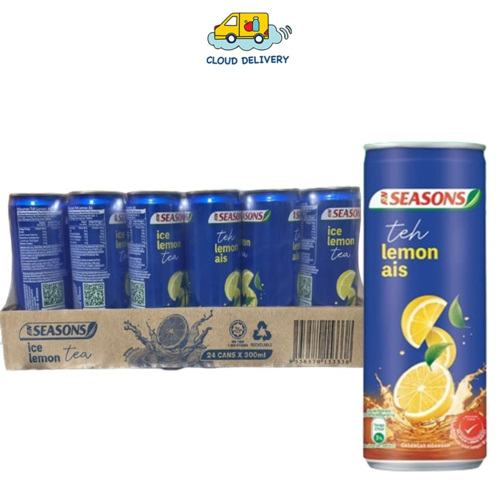 F&N Seasons - Ice Lemon Tea (24 x 300ml) | Shopee Singapore