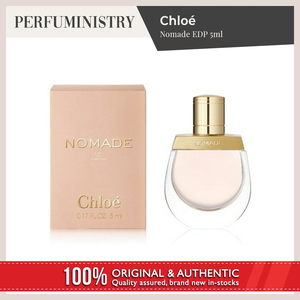🇸🇬 [perfuministry] CHLOE NOMADE EDP 5ML MINIATURE FOR WOMEN (PERFUME / FRAGRANCE) | Shopee Singapore