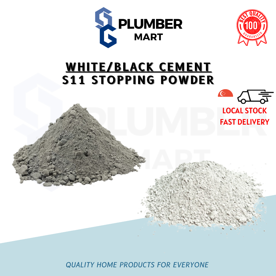 【SG】SG Plumber Mart | White Cement/Black Cement/S11 Stopping Powder ...