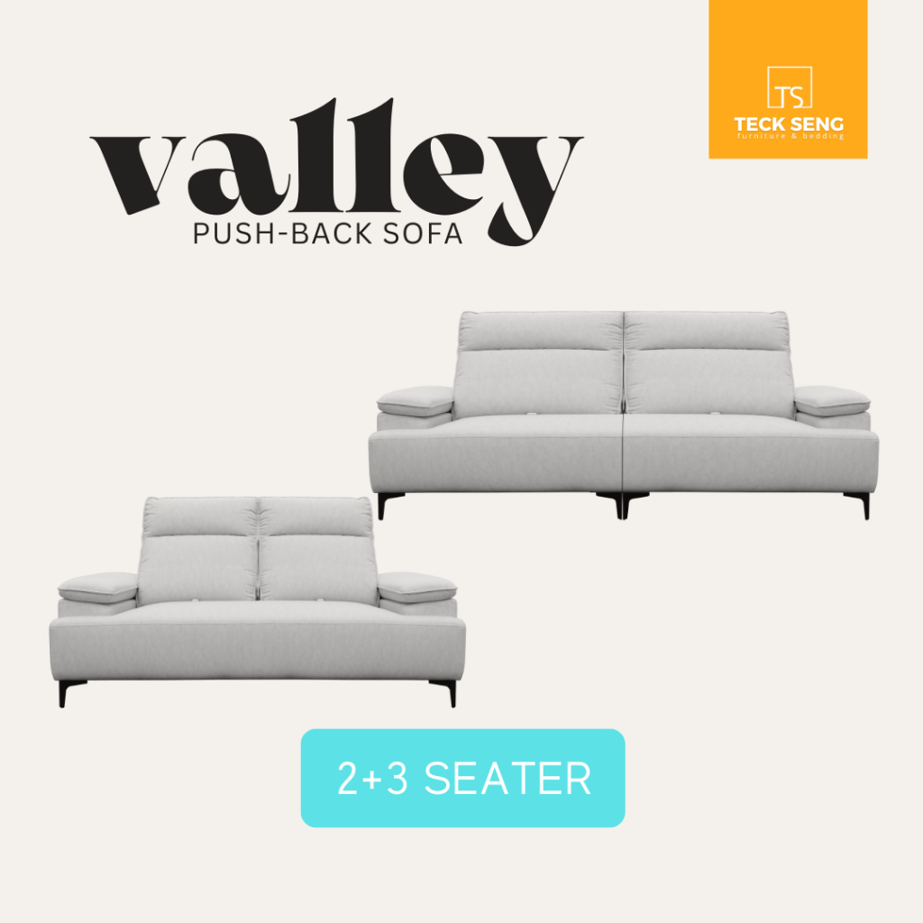[TECK SENG] Modern Living Room Home Furniture Sofa L Shape (1+2+3 ...