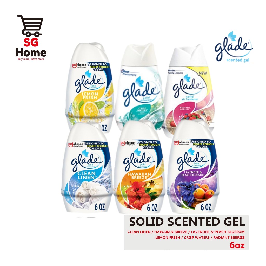 Glade Solid Air Freshener Fragrance Diffuser For Car House Toilet Room ...