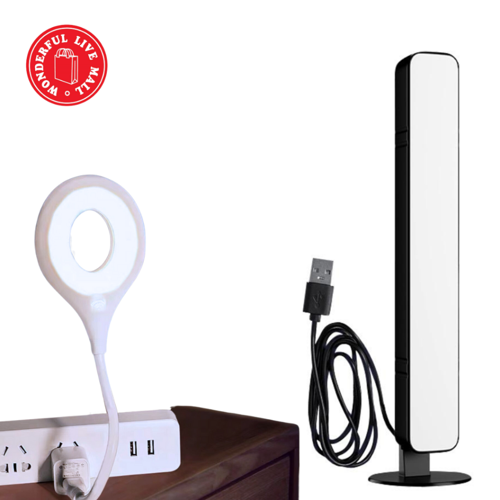 Creative Voice Control USB Smart LED Light -25CM / Flexible Ring USB ...