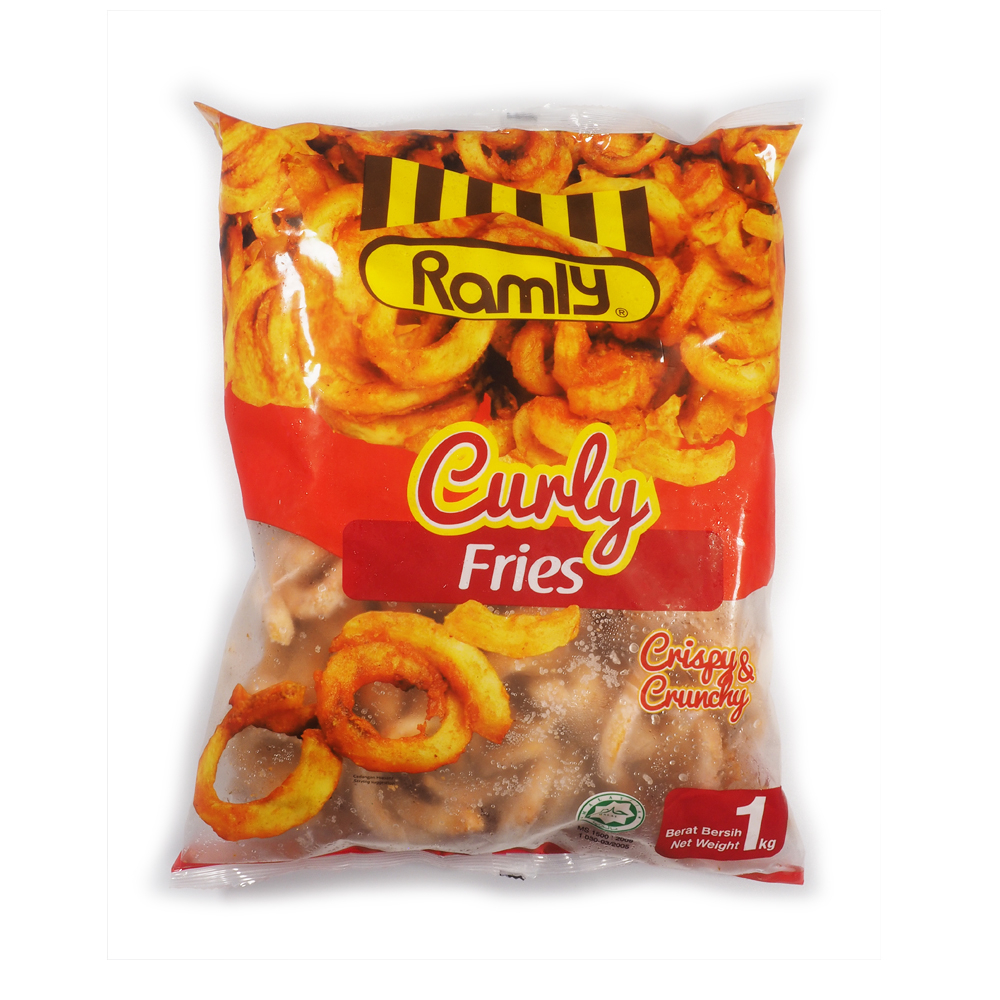 Ramly, Curly Fries, 1 kg | Shopee Singapore