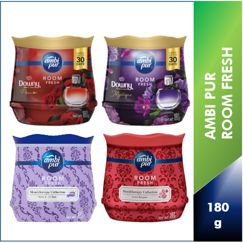 Ambi Pur Room Fresh Downy Mystique Passion Moodtherapy Collection (Gel ...