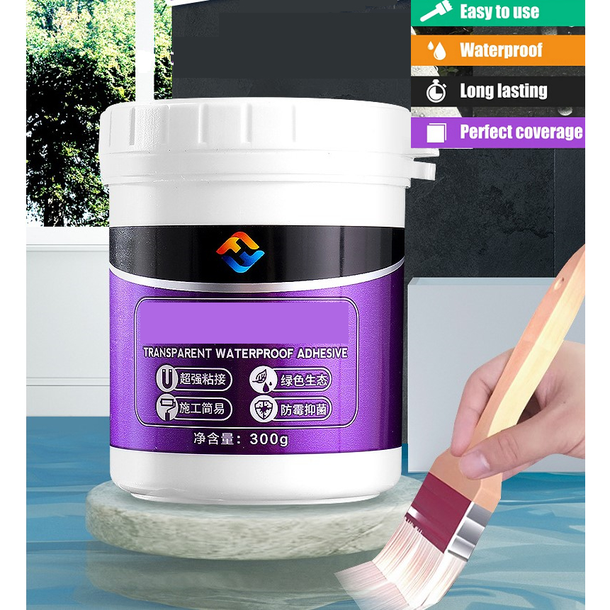 Waterproof Agent Toilet Bathroom 300g Anti-Leak Glue Strong Bonding ...