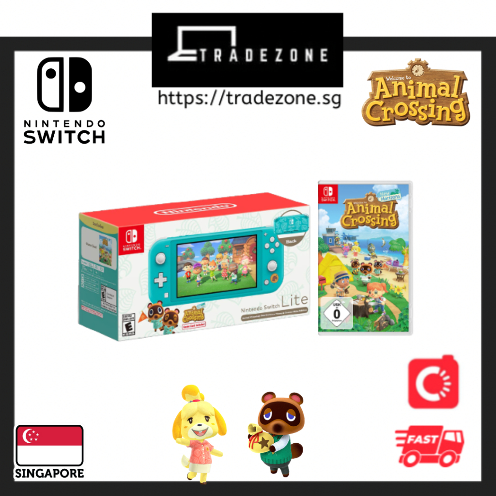 Nintendo Switch Lite Isabelle Aloha Edition | Timmy & Tommy Aloha ...