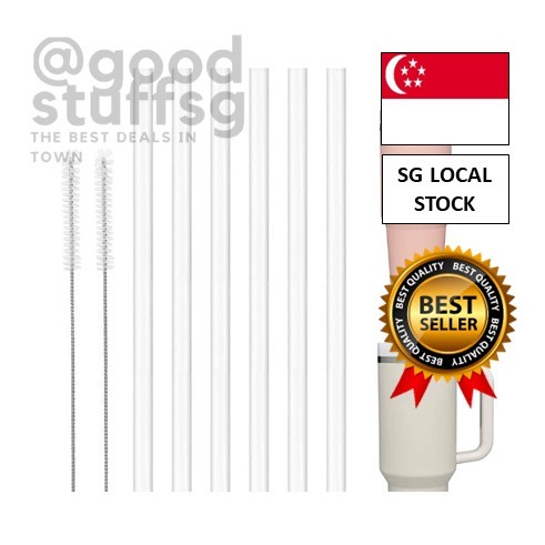 [SG FREE 🚚] Replacement straws for Stanley 40oz 30oz cup tumbler, 6 ...